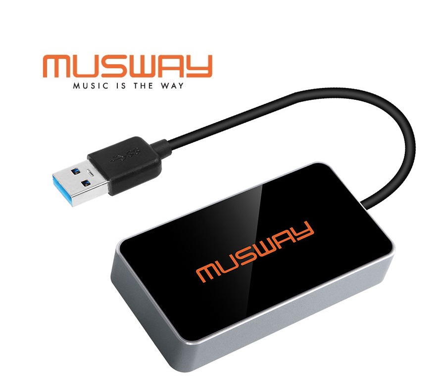 MUSWAY BTS BLUETOOTH DONGLE für AUDIO STREAMING für M4+, M6, D8, DSP68/Pro, Tune12